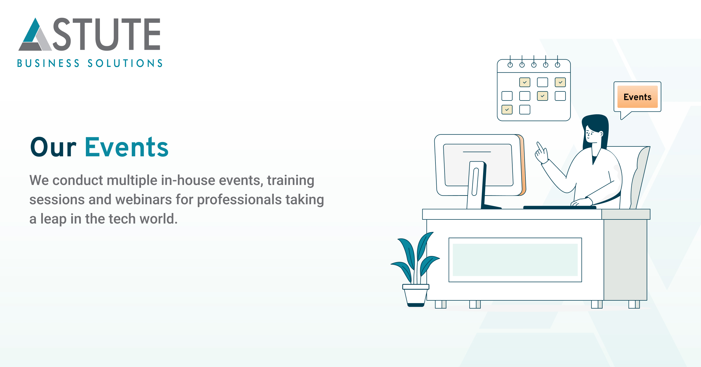 Astute Business Solutions Upcoming Events